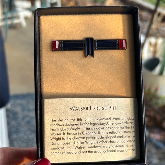 Chicago History Museum | Jewelry | Frank Lloyd Wright Walser House Bar ...